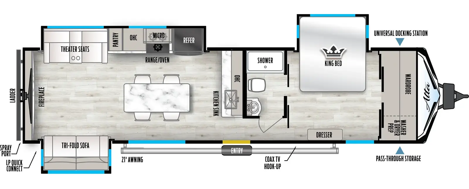 Alta Travel Trailers - East to West