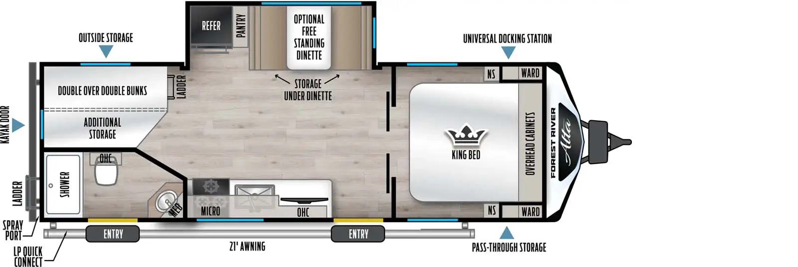 Alta Travel Trailers - East to West