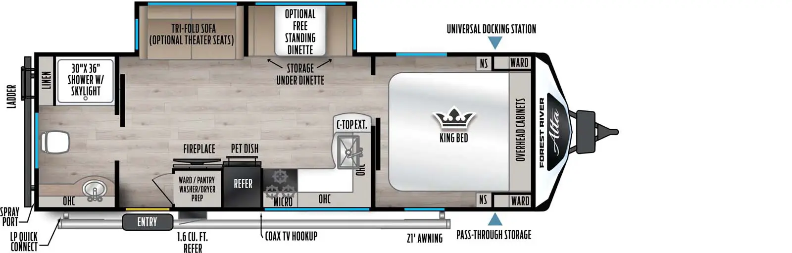 Alta Travel Trailers - East to West