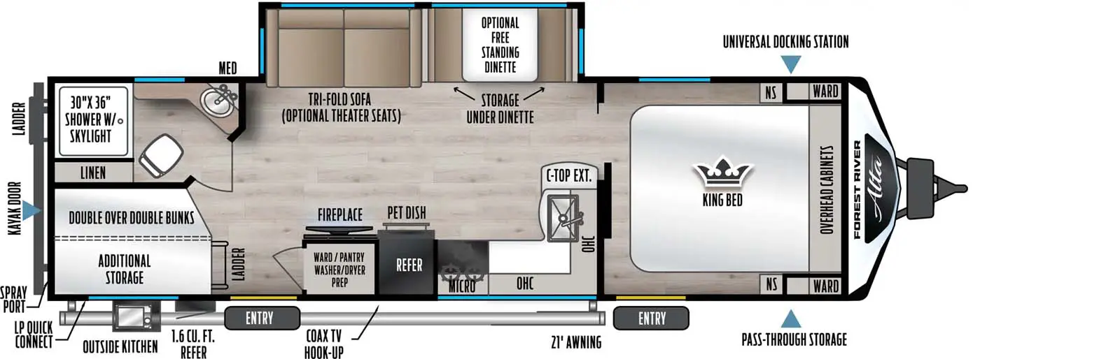Alta Travel Trailers - East to West